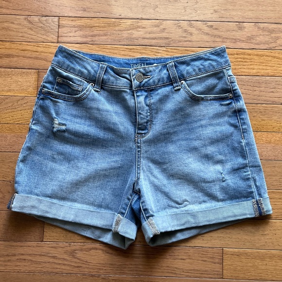 Time and Tru | Shorts | Time And Tru Jean Shorts | Poshmark